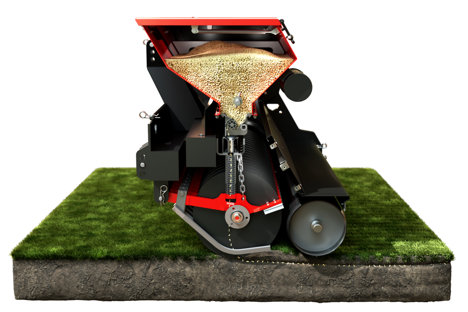 Improved Germination Rates with 3D Overseeders I Redexim