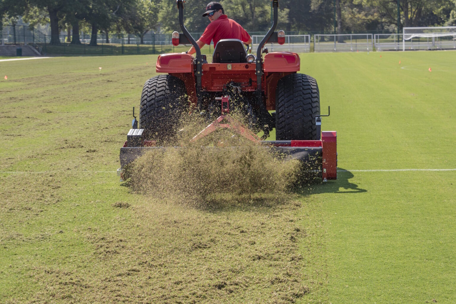 Find PTO-Driven Verticutters to manage your thatch I Redexim