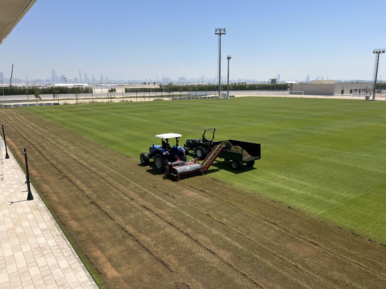 The Fraze Mower: Hybrid and Natural Turf Renovation